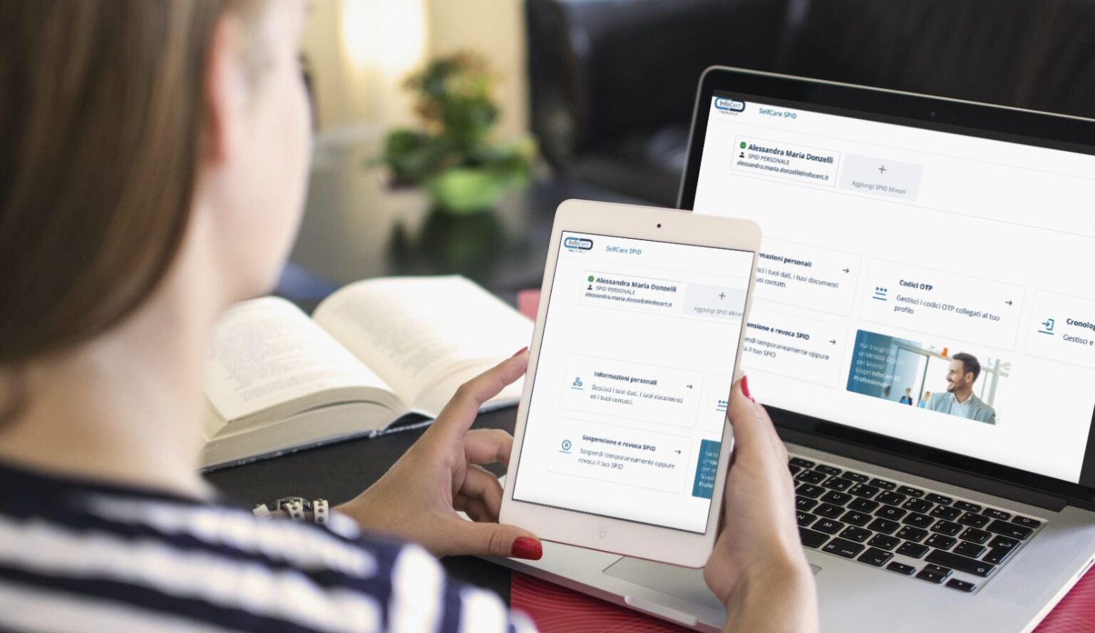 Online il nuovo selfcare InfoCert ID, un nuovo look per gestire al meglio lo SPID targato ...