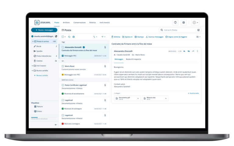 Pec: Posta Elettronica Certificata | InfoCert